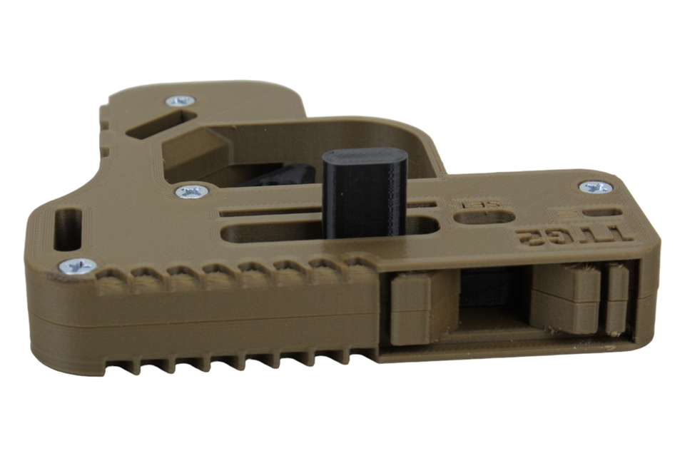 3D Printed Tic Tac Gun Toy Model:TTG2 Color: Wood/Black (Tic Tac's ...