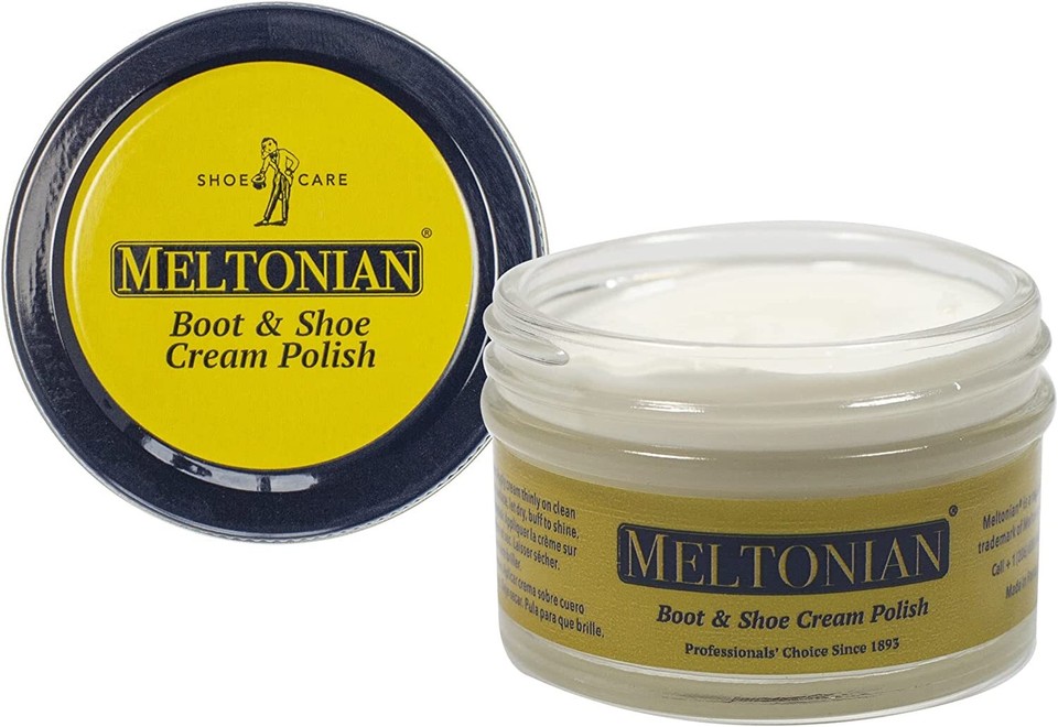 Meltonian Shoe Polish Cream Restoration Conditioner Leather Bag Boots ...