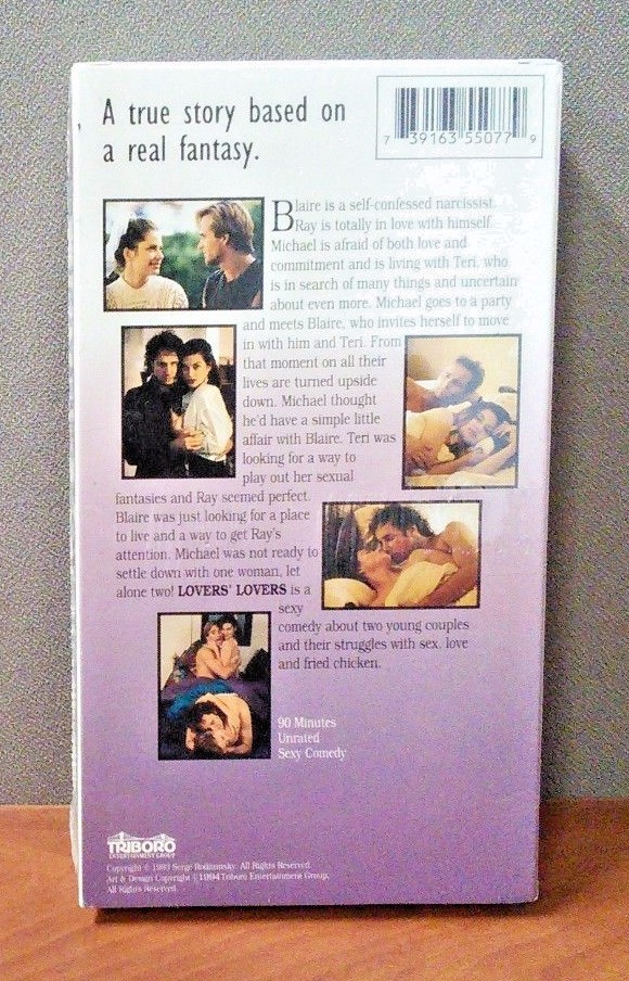 Lovers' Lovers (VHS, 1994) BRAND NEW 5176 739163550779| eBay