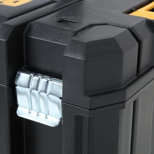 TSTAK VI 17 In. Stackable Deep Tool Storage Box | eBay