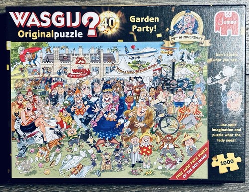 Wasgij Original #40 'Garden Party!' 25th Anniversary (2) 1000 Piece ...