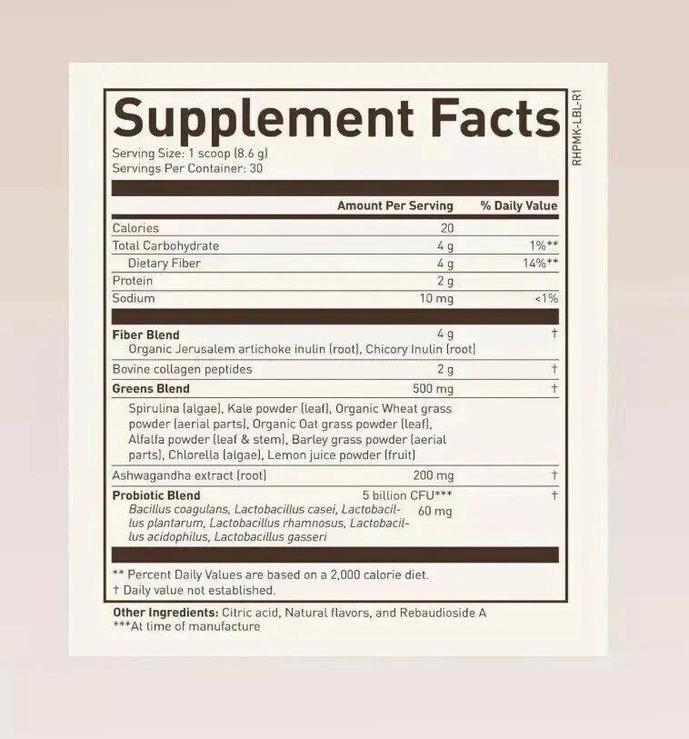 By Chuck Norris Morning Kick, Greens Superfood Powder Supplement with ...