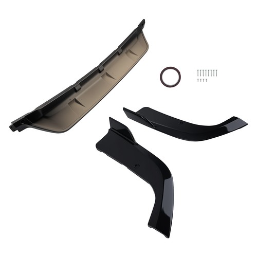 Gloss Black Rear Bumper Lip Diffuser 3PCS ABS For 19-25 BMW G05 X5 M ...
