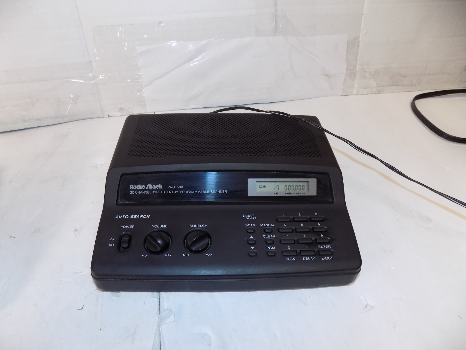 Lot of 2 Scanners RADIO SHACK PRO-508 20 CHANNEL SCANNER Bearcat 855 | eBay