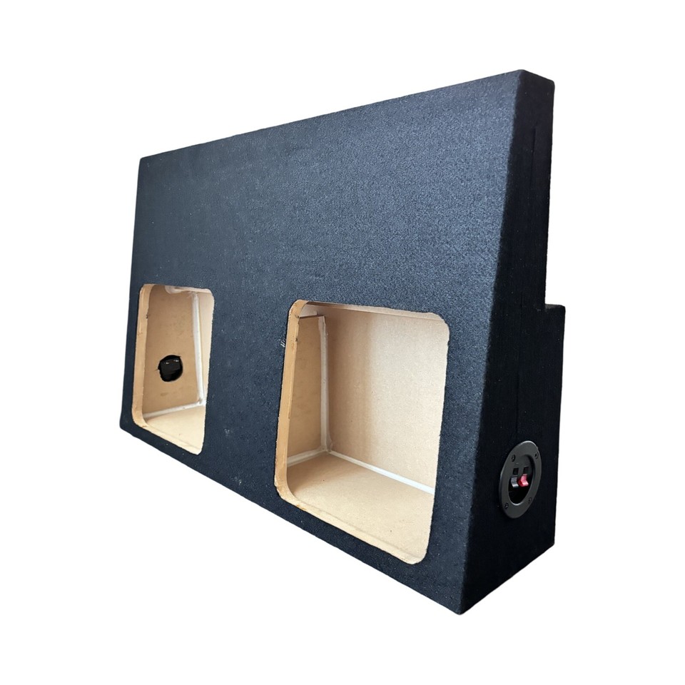 Toyota Tacoma 2005-2023 10” Dual Ported Square Sub Box Truck Behind The ...