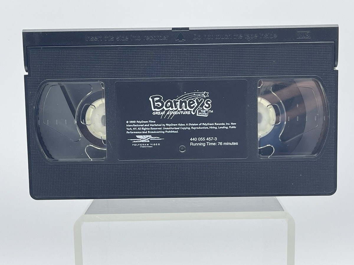 Barney Great Adventure Vhs