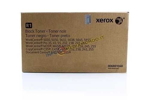ORIGINALE TONER XEROX 006R01046 Workcentre 5632 5645 5655 PRO 255 35 55 ...