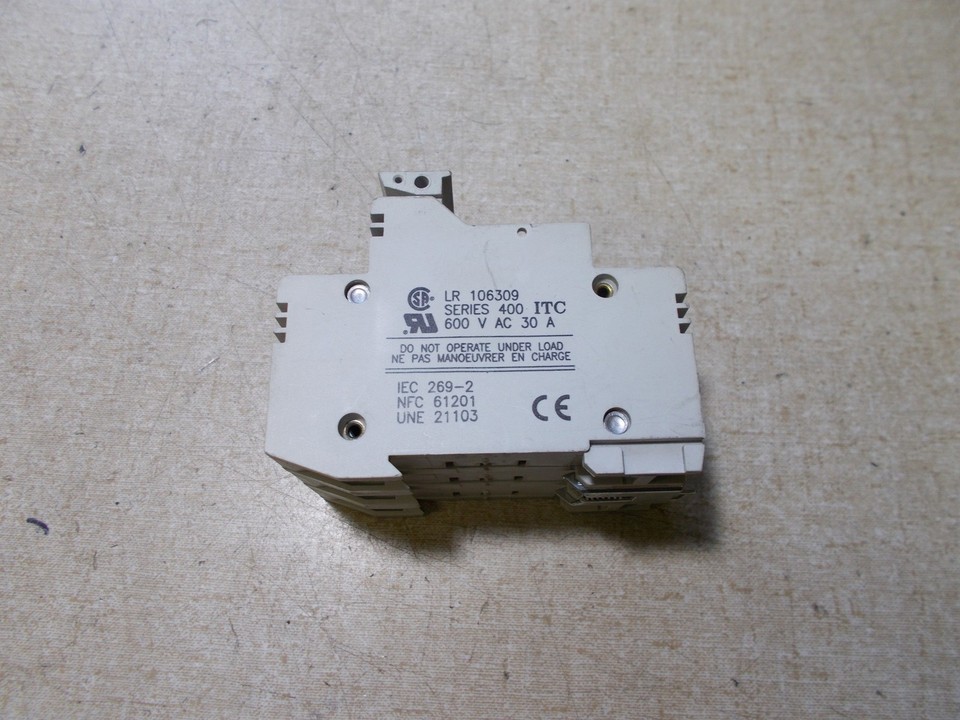 ITC LR 106309 600V 30A 3-Pole Fuse Holder *FREE SHIPPING* | eBay