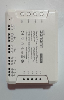 Sonoff 4CH PRO R3 4 Way Wi-Fi Smart Switch Wireless 433MHZ RF APP ...
