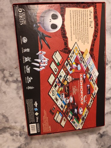 Monopoly The Nightmare Before Christmas Bonus Token Board Game | eBay