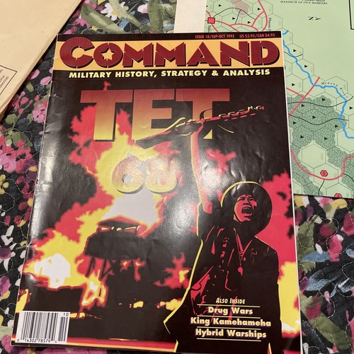 XTR Command magazine #18 with Tet '68 (Vietnam) - punched Good ...