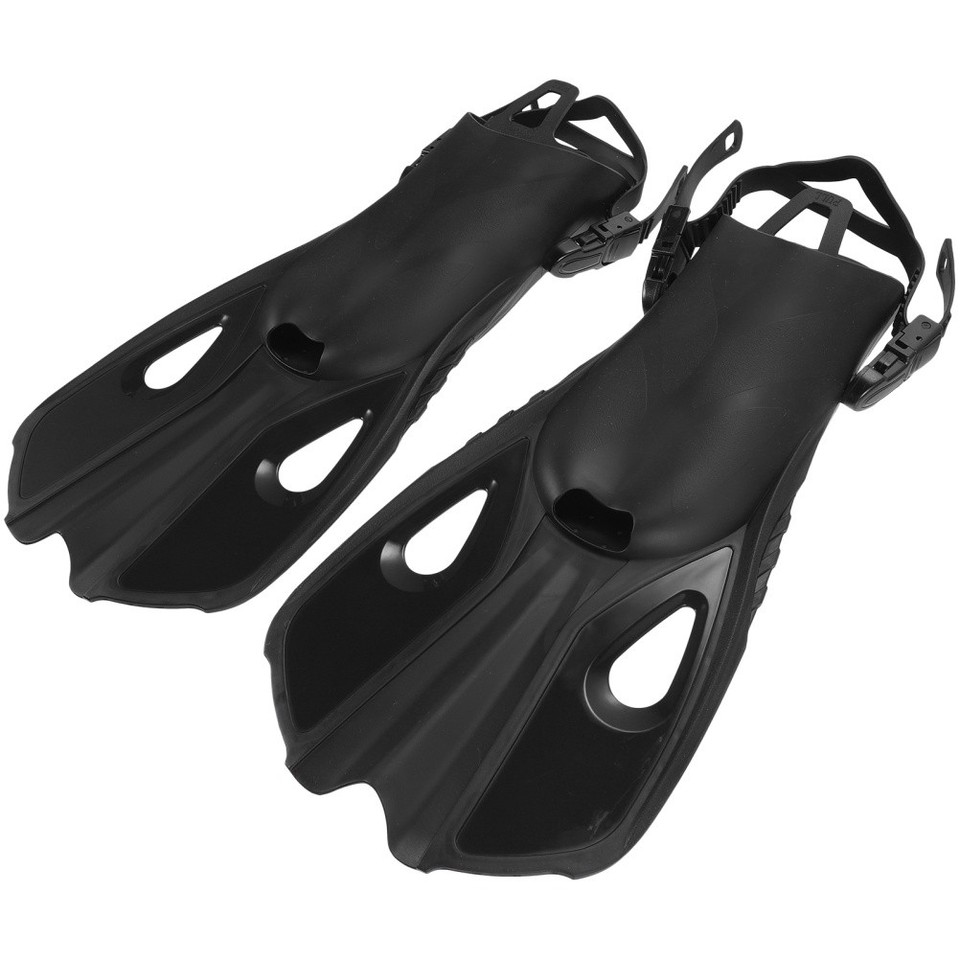 Swim Training Flippers for Adults Silicone Swimming Fins Diving ...