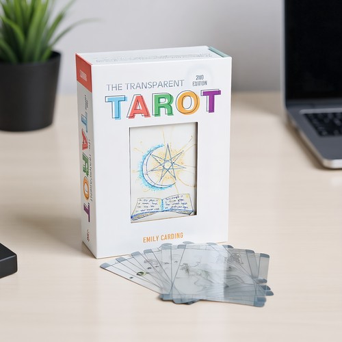Tarot Cards Tarot Card Set Clear Portable Toy Game For Learning Telling ...