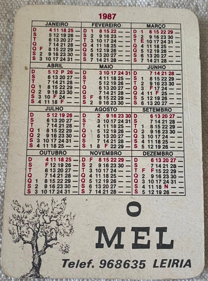 ⭕VTG card pocket calendar 1987 David Hasselhoff Portugal MOVIE | eBay