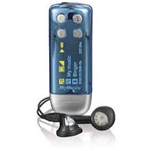 MyMusix PD-6070 Blue/Silver ( 1 GB ) Digital Media Player for sale ...