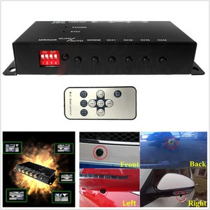 Car 4-Way Video Switch Parking Camera 4 View Front/Rear/Left/Right ...