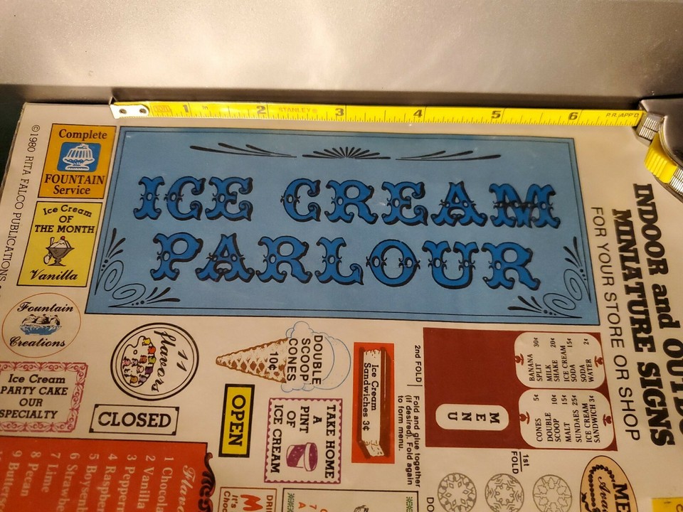 Dollhouse Miniature Vintage 1" Scale(1:12") Indoor Outdoor Miniature ...