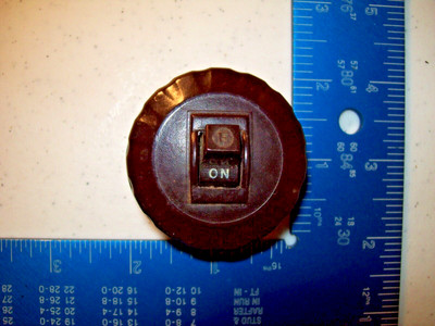 Switch Plates & Outlet Covers - Switch Bakelite Porcelain