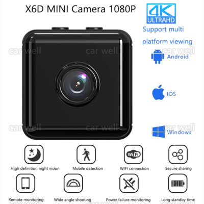 X6D 1080P Wireless Monitor Mini DV Camcorder Camera Portable For Car In ...