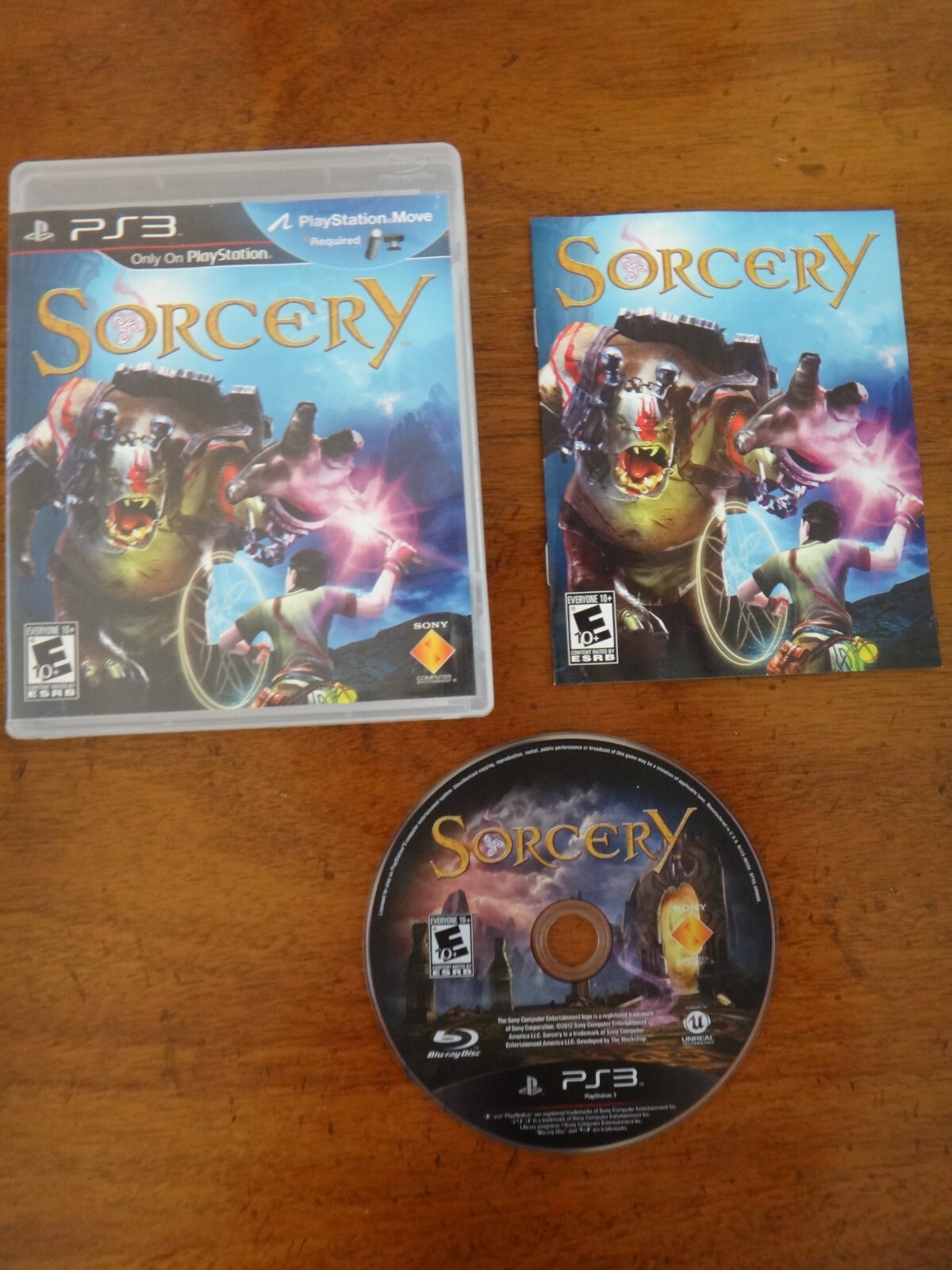 PS3 - Sorcery (Sony PlayStation 3, 2012) - COMPLETE 711719820321 | eBay