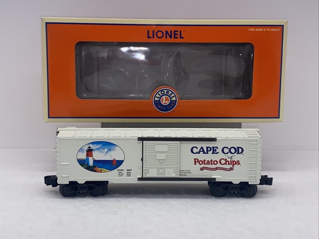 Lionel 6-52457 NETCA Club Cape Cod Potato Chips Boxcar Train Car O ...