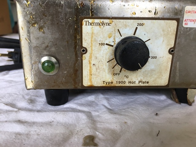 THERMOLYNE TYPE 1900 HOT PLATE MODEL: HPA1915B (120V, 6.2AMP, 750 | eBay