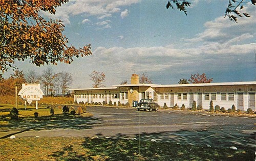 WALPOLE, MA Massachusetts BOSTON VIEW MOTEL Norfolk Co ROADSIDE c1950's ...