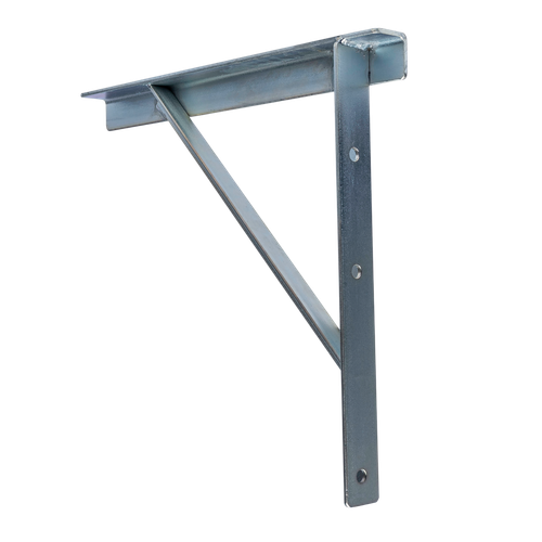 Chimney support gallows brackets, 50x50x5 steel, Pair (two brackets ...