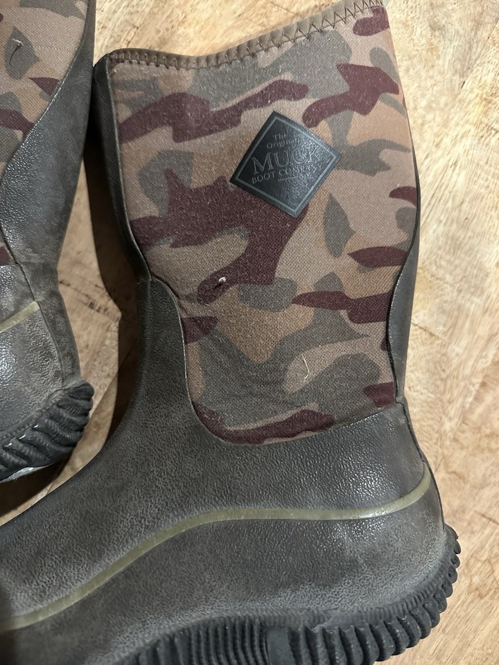 Red Head Brand Co. Camo Muck Boots Youth Kids 3 Neoprene Waterproof | eBay