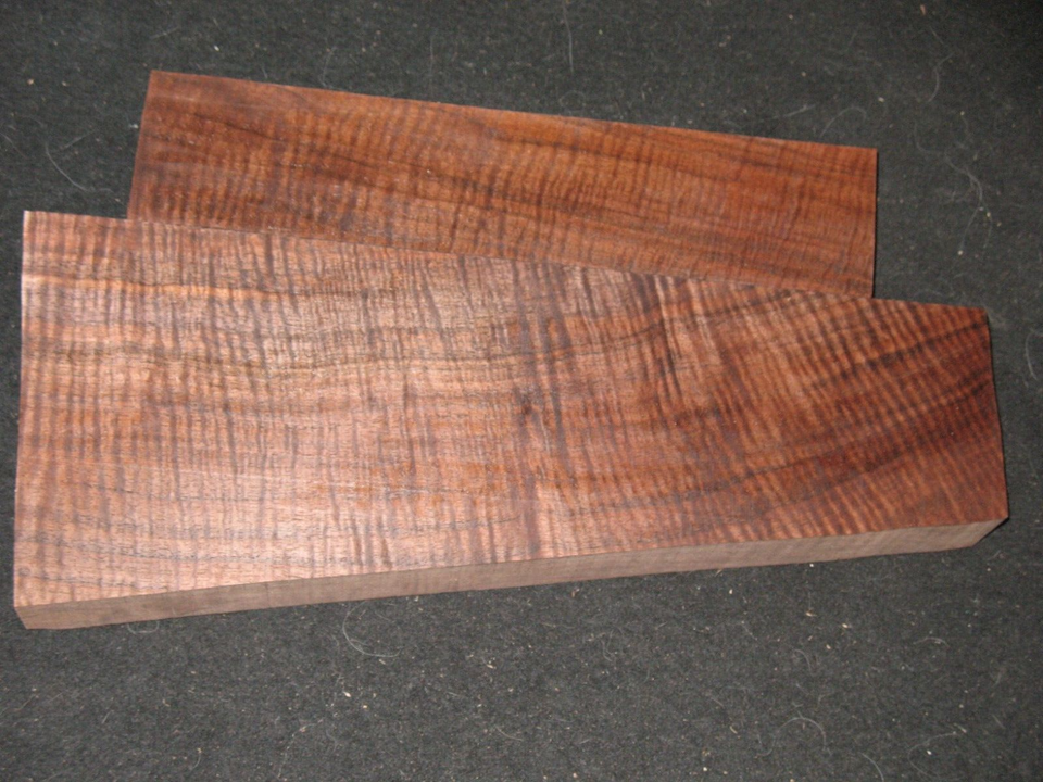 Curly Claro Walnut Gunstock Gun Stock Blank 2 Piece AAAAA | eBay