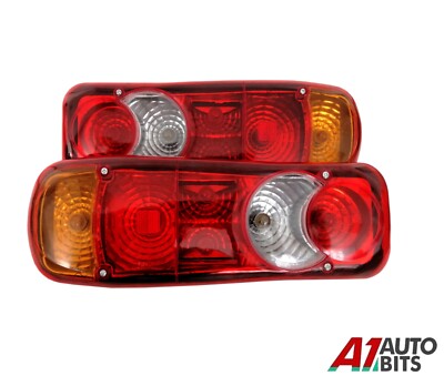 Lh + Rh Rear Tail Lamps Indicator Stop Lights Reverse For Trailer Truck ...