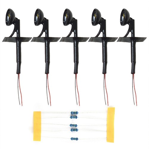 5 Lamps+5 Resistors Parts & Accessories With Wires 5 Set FOR Model ...