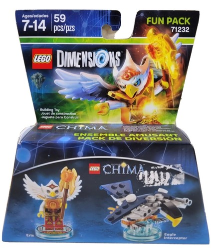LEGO Dimensions Chima Fun Pack 71232 Eris, Sealed New | eBay
