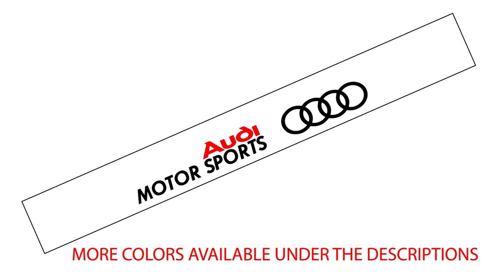 Windshield decal Sun Visor sticker German motor banner graphic For/fit ...