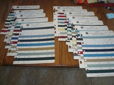 1966 67 Chevy Buick Olds Caddy Pont ACME Color Chip Paint Sample - 2 ...