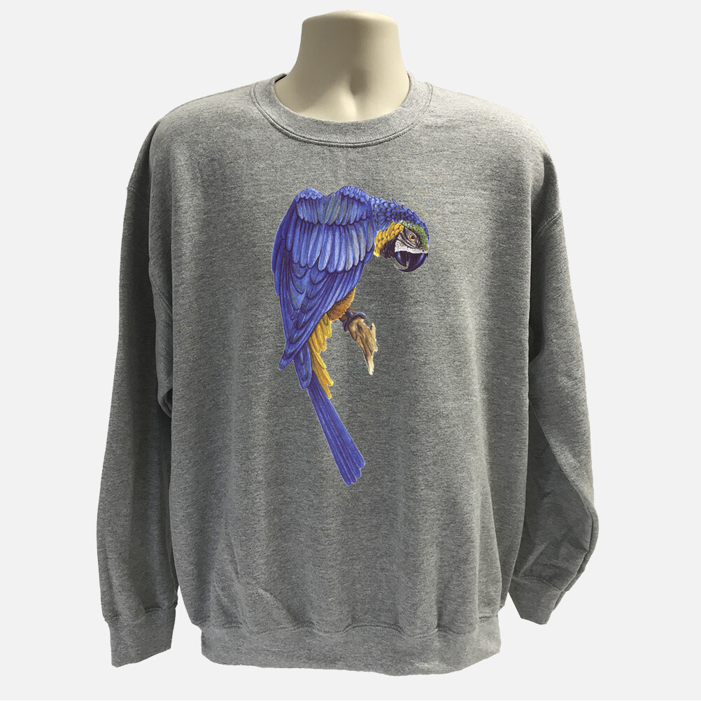 Parrot vintage jumper, graphic sweater, tropical bird design top | eBay