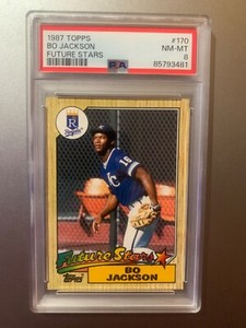 Bo Jackson 1987 Topps #170 Base Price Guide - Sports Card Investor