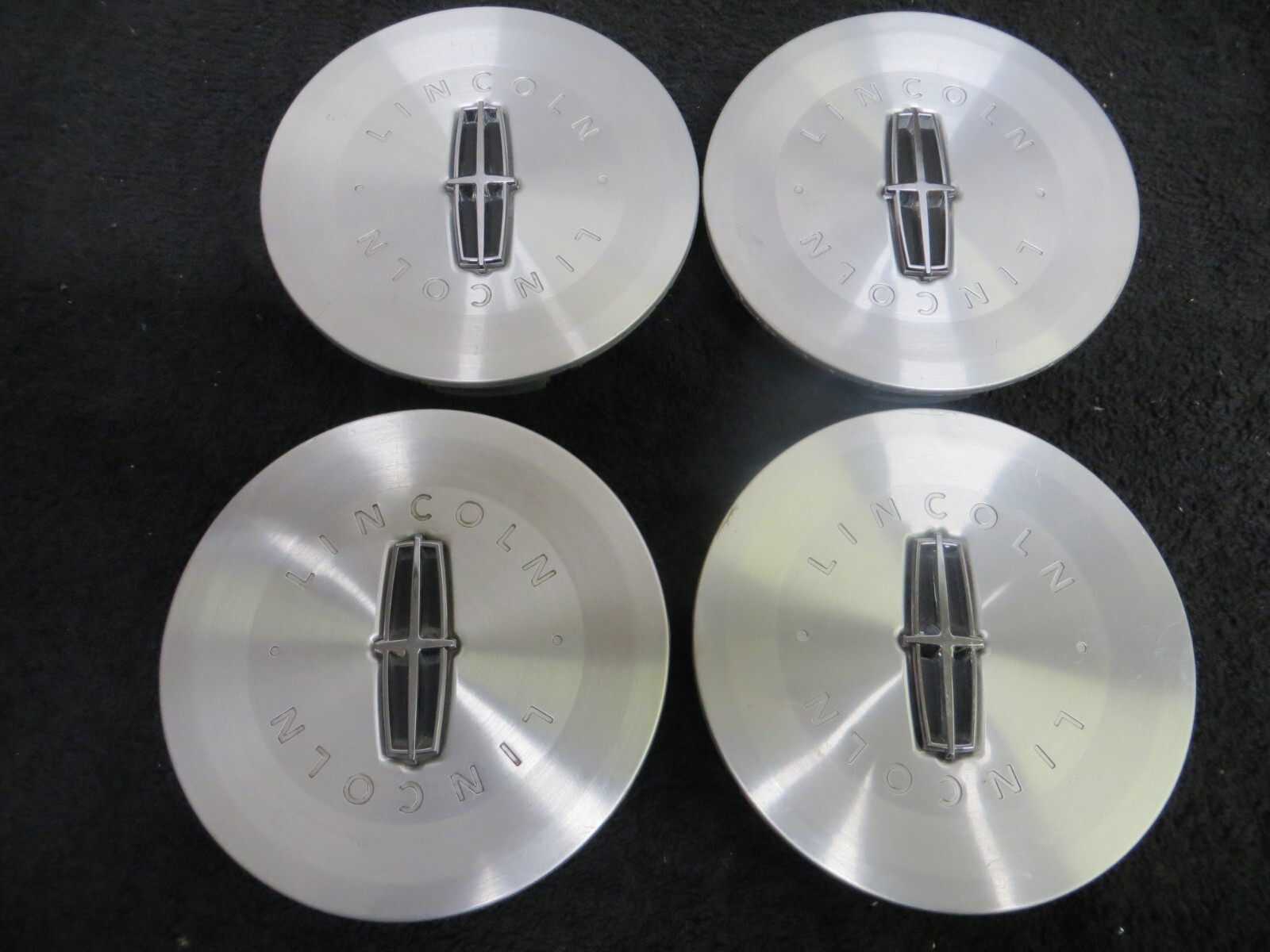 LINCOLN MKZ 2010-2012 BRIGHT MACHINED CENTER CAPS -SET OF 4 - 9H6C ...