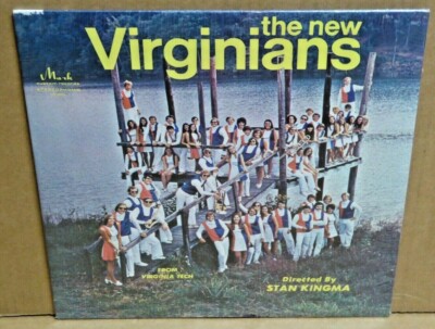 The New Virginians vinyl LP NEW SEALED record Virginia Tech 1972 Stan ...