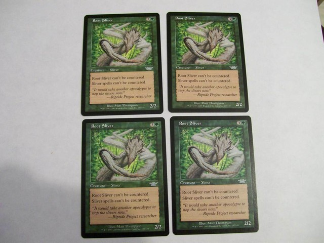 ROOT SLIVER x4 playset LEGIONS UNCOMMON MTG MAGIC THE GATHERING | eBay