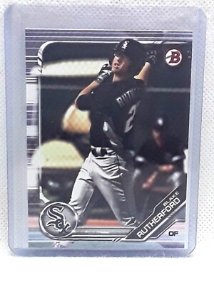 Blake Rutherford 2019 Bowman Baseball - Prospects #BP-20 - Chicago ...