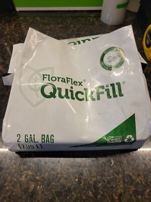 Flora Flex Quick Fill 2 Gal Bag 7.95 L 6 x Washed Biodegradable EC=0.6 ...