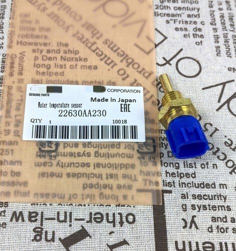 OEM Engine Coolant Temperature Sensor w/ Gasket For Subaru WRX BRZ ...