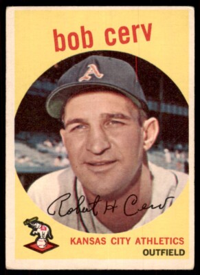 1959 Topps Bob Cerv Baseball Cards #100 | eBay