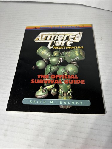 Armored Core Project Phantasma Strategy Guide Ps1 Official Survival ...