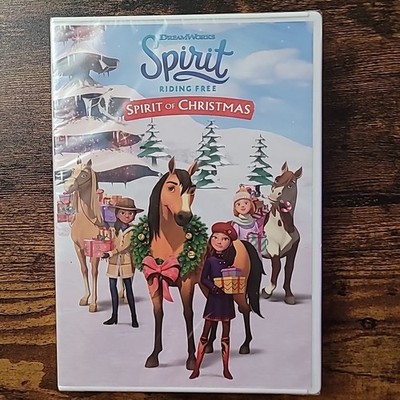 DreamWorks Spirit Riding Free Spirit Of Christmas DVD NEW 2021 FREE ...