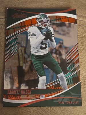 2025 Absolute Football - Garrett Wilson - RED & GREEN - New York Jets ...