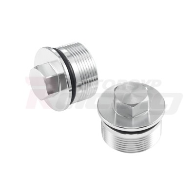 2xPreload Fork Tube Top Cap Bolts For Honda CBR450SR 1989-1994 GB400 ...