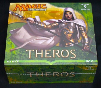 THEROS Magic the Gathering Sealed Fat Pack bundle box 9 booster packs ...