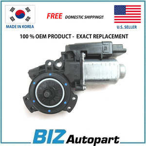 OEM WINDOW MOTOR FRONT LEFT (MADE IN KOREA) FOR 13-15 KIA OPTIMA 82450 ...
